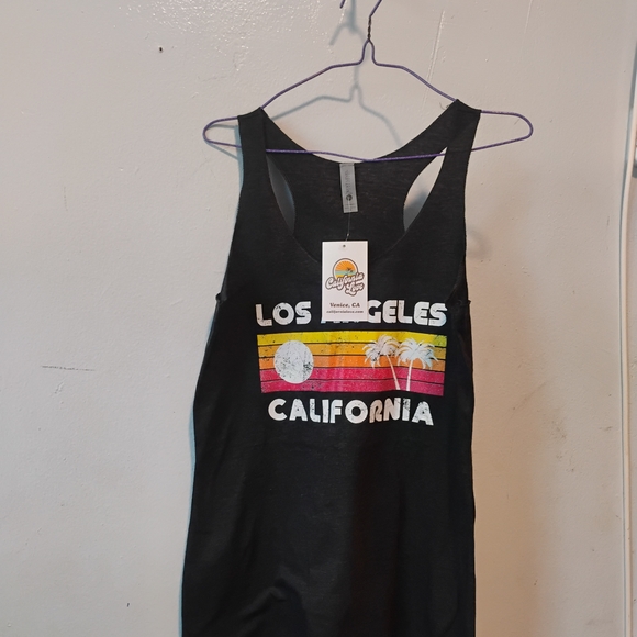 NEXT LEVE | Tops | Chaser Black Los Angeles California Tank Top | Poshmark